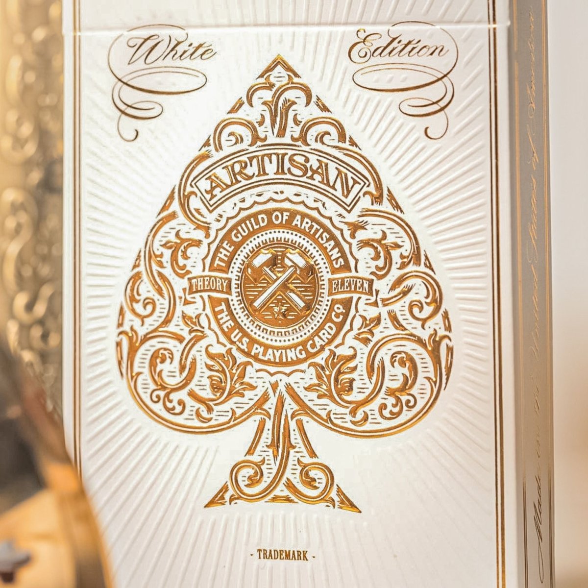 White Artisan Playing Cards | Sustainable Play Card – Giftmix